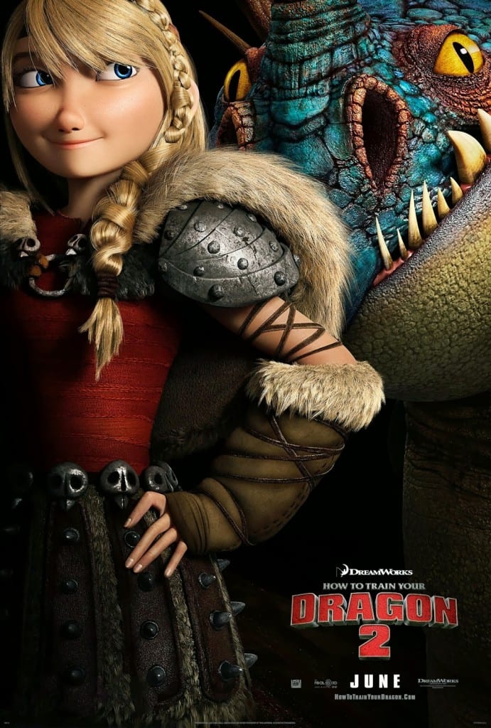New 'How to Train Your Dragon 2' Poster Shows Off Aged Up Astrid ...