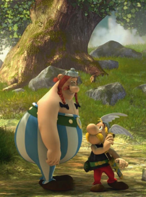 New Poster & Still for the French Animated Movie 'Asterix: The Mansions ...