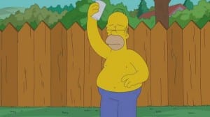 Homer Simpson Performs Extremely Cold Ice Bucket Challenge | Rotoscopers