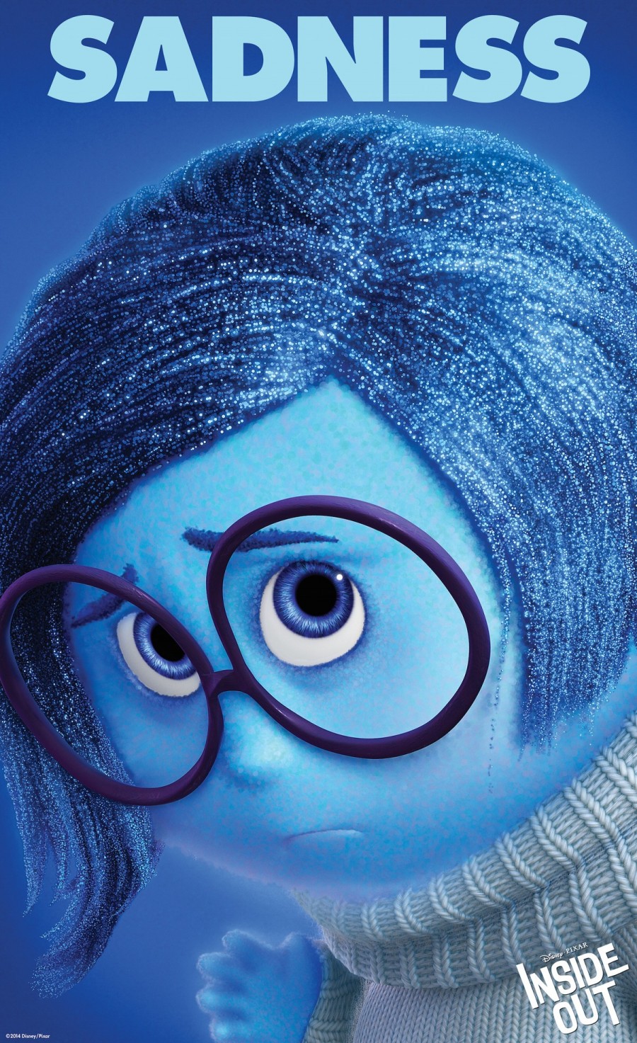 Meet Sadness in This New Character Poster from Pixar's 'Inside Out ...