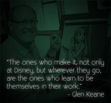 10 Awesome Quotes by Disney Legend Glen Keane | Rotoscopers