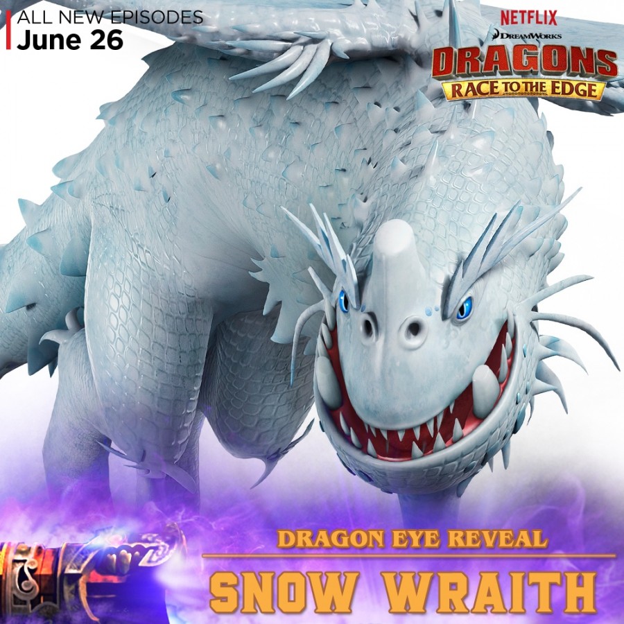 'Dragons: Race to the Edge': Our First (Real) Look at the Snow Wraith ...